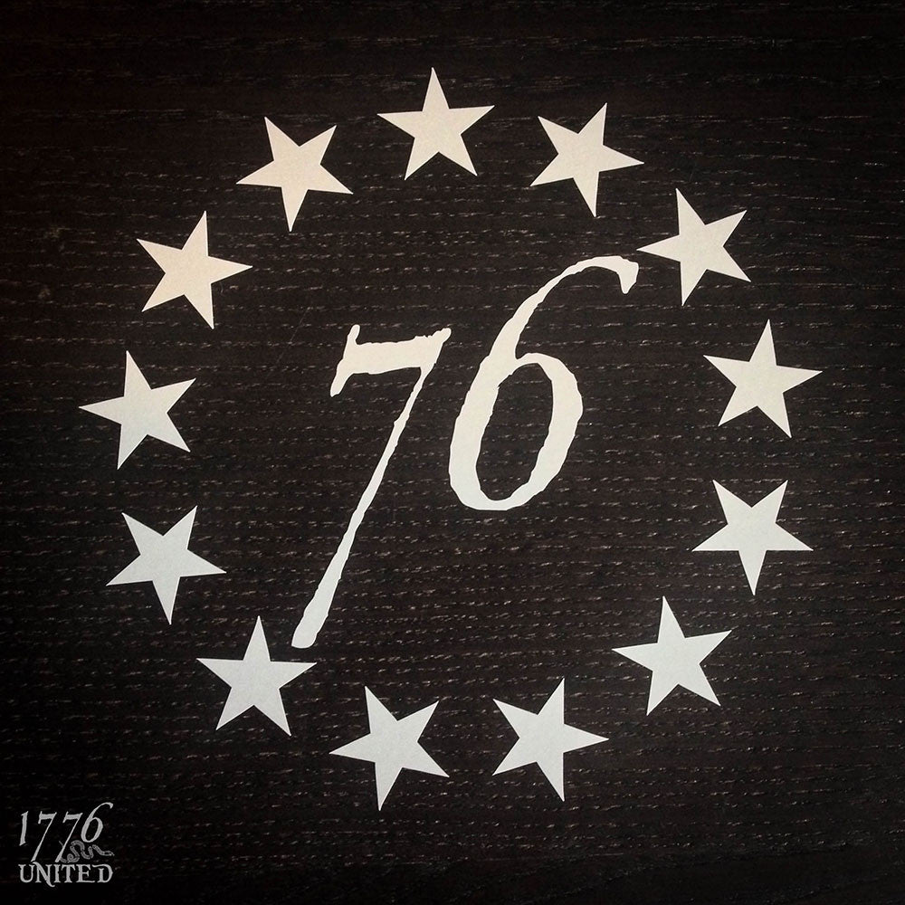 13 Stars Decal – 1776 United
