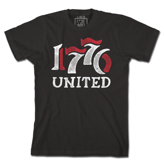 1776 United® Retro Logo Tee - Black