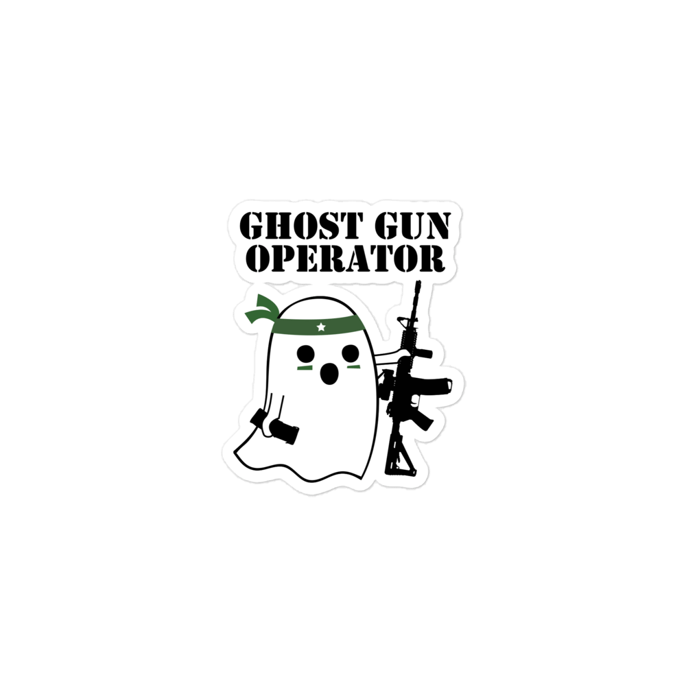 Ghost Gun Operator Sticker – 1776 United