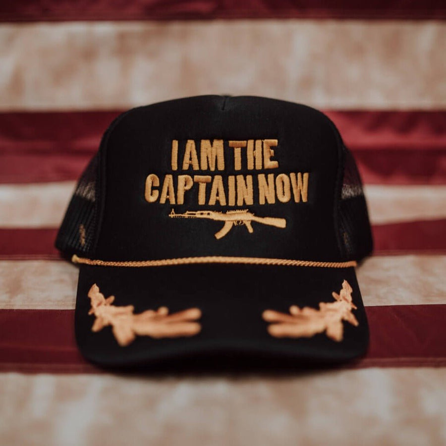 I AM THE CAPTAIN The Man Spot Hat – 1776 United