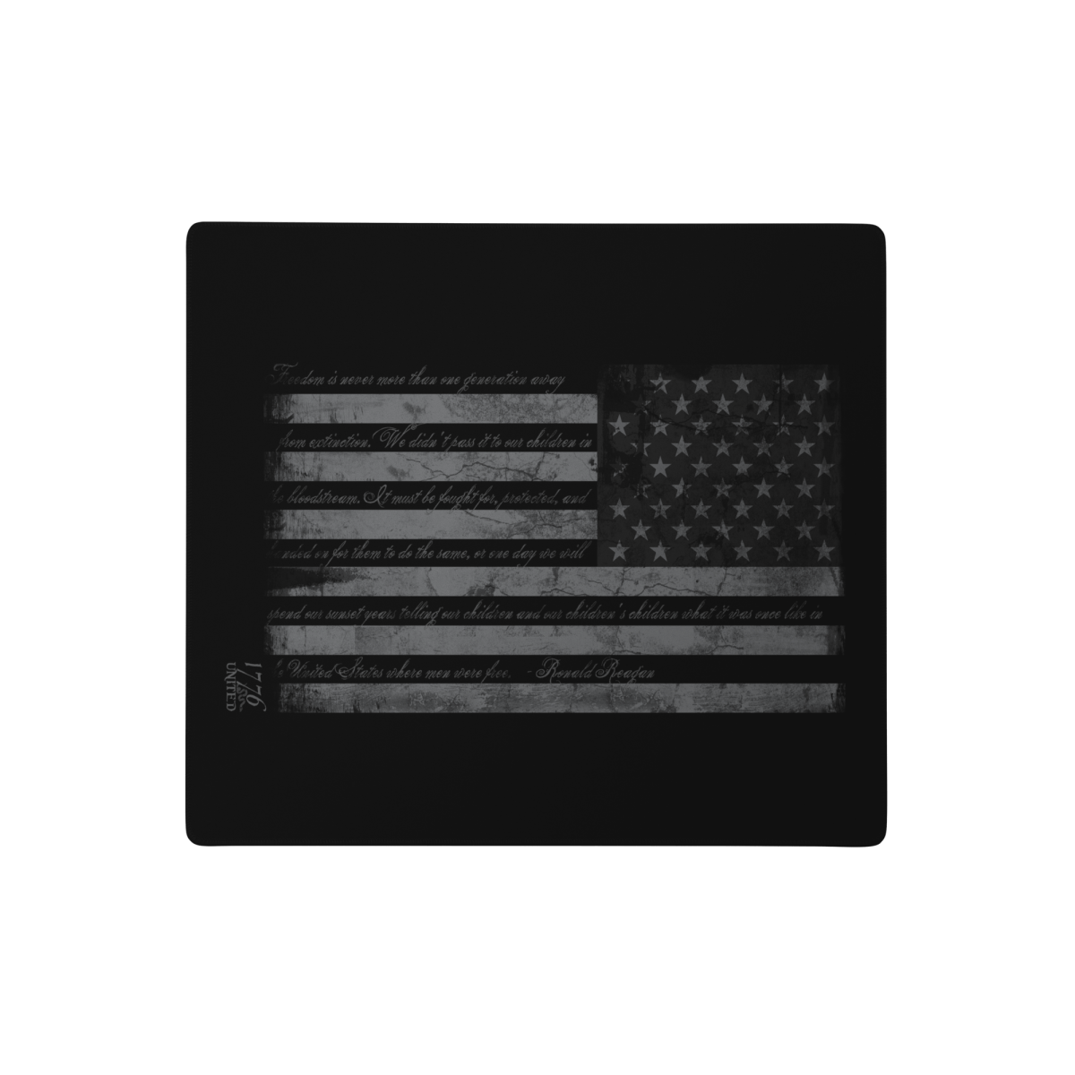 When Men Were Free Gaming mouse pad – 1776 United