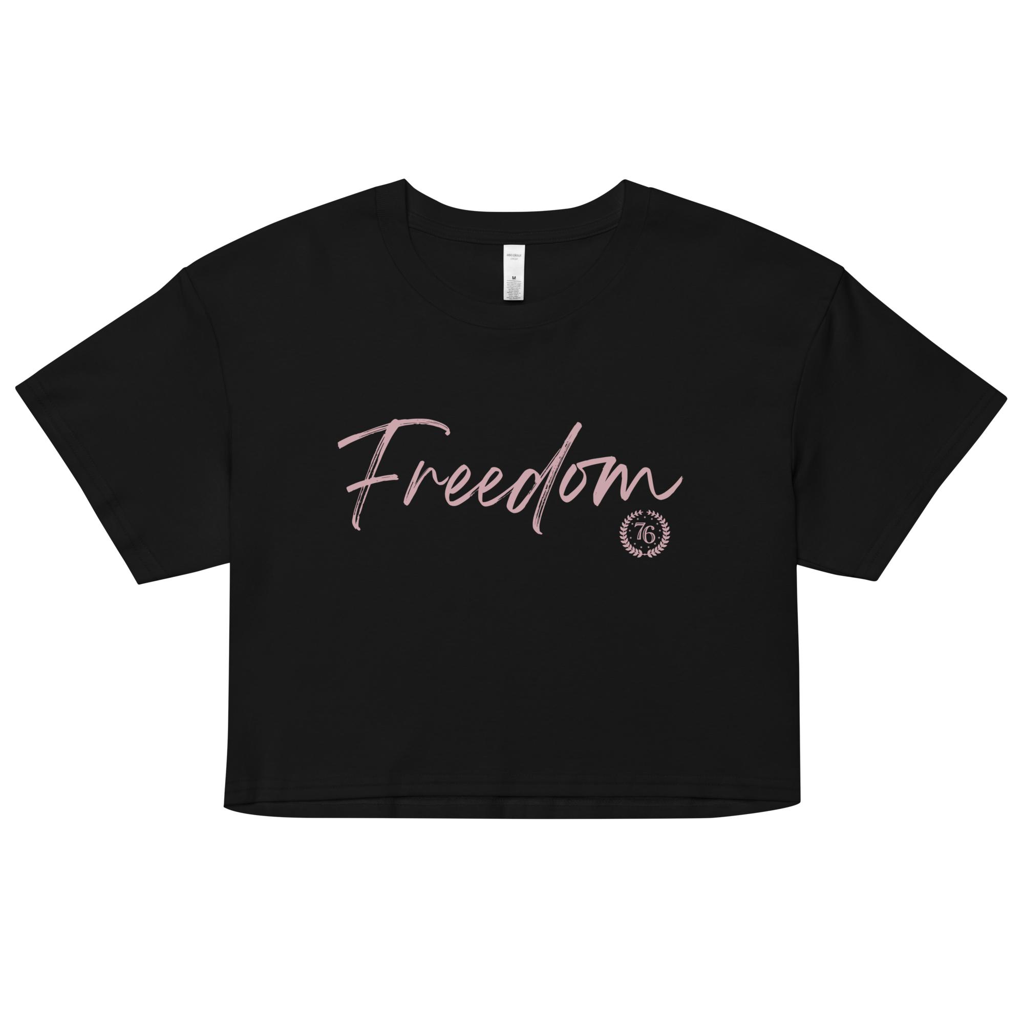 Freedom Script Crop Top – 1776 United